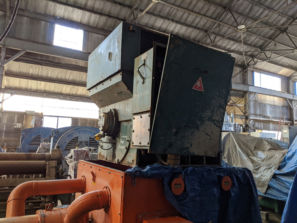 1,500 HP 893 RPM 2300 Volts Reliance Motor for Sale