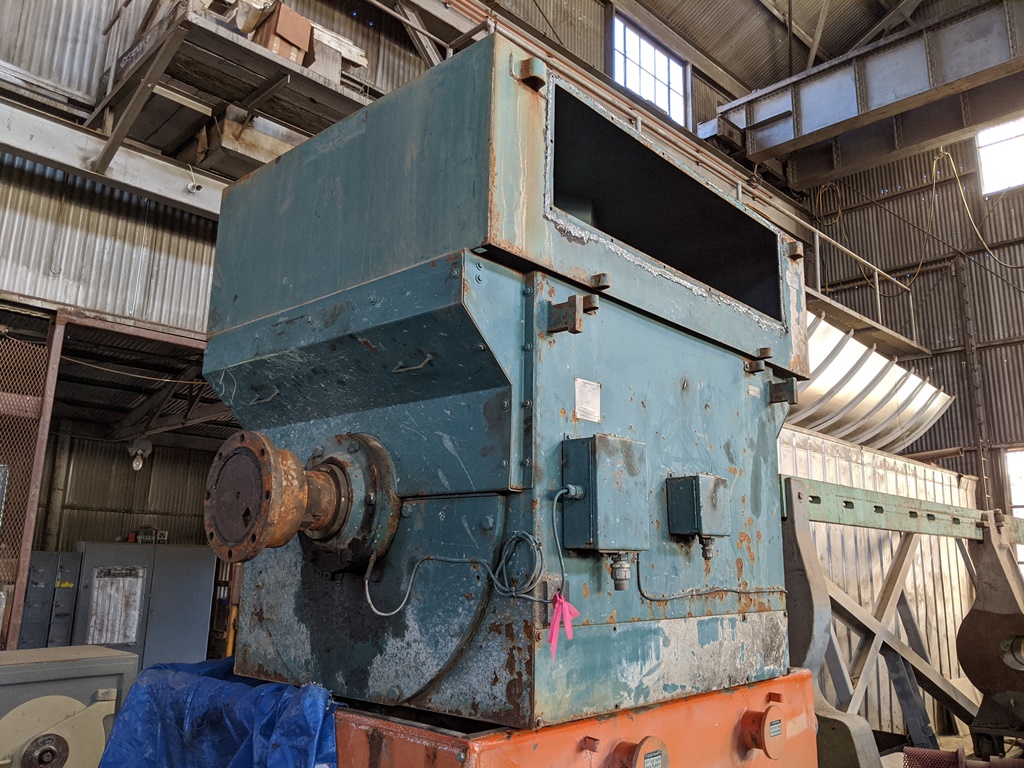 1,500 HP 893 RPM 2300 Volts Reliance Motor for Sale
