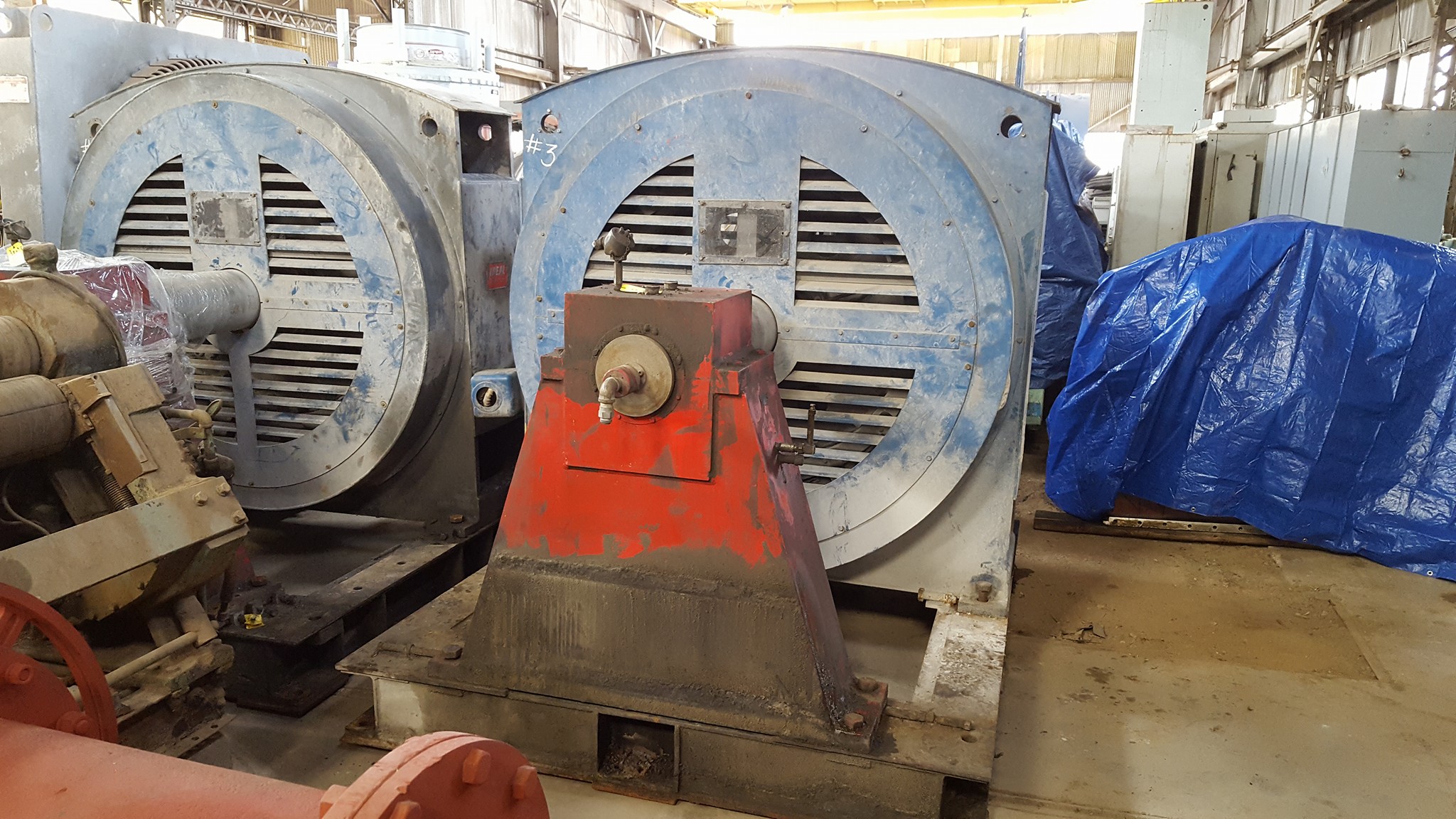 1,500 HP 240 RPM Synchronous Motors for Sale